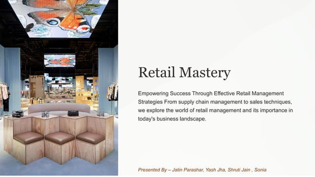 Retail Store Management | PPT