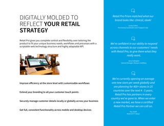 Retail Pro World | PDF
