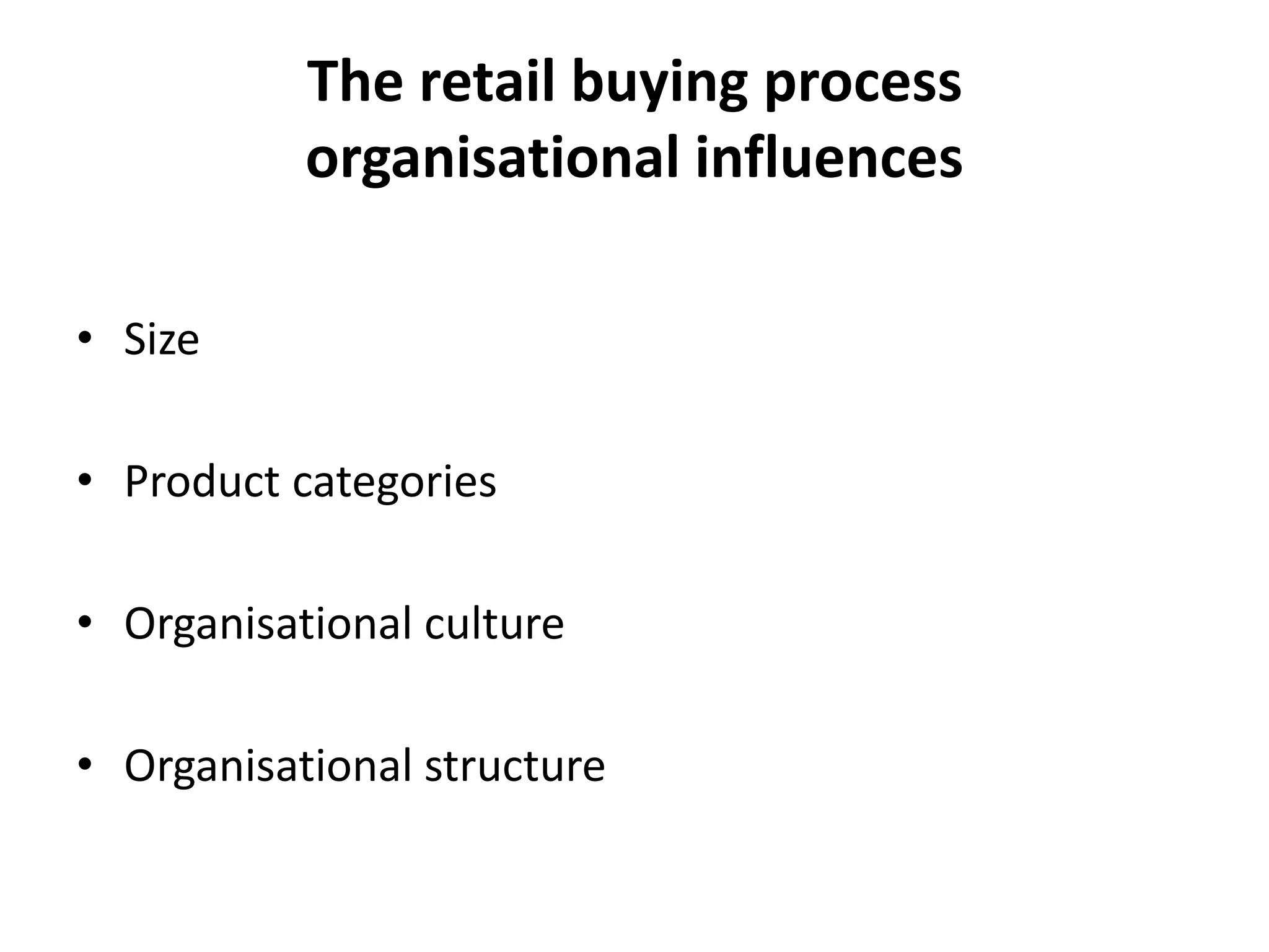 Introduction to retail purchasing | PPTX | Business | Business and Finance