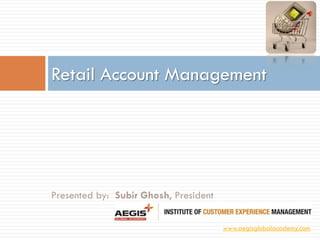 Retail account management | PDF