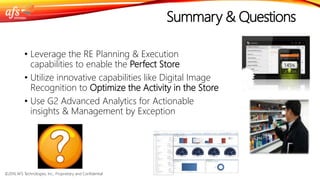 Retail Activity Optimization & Digital Image Recognition | PPT