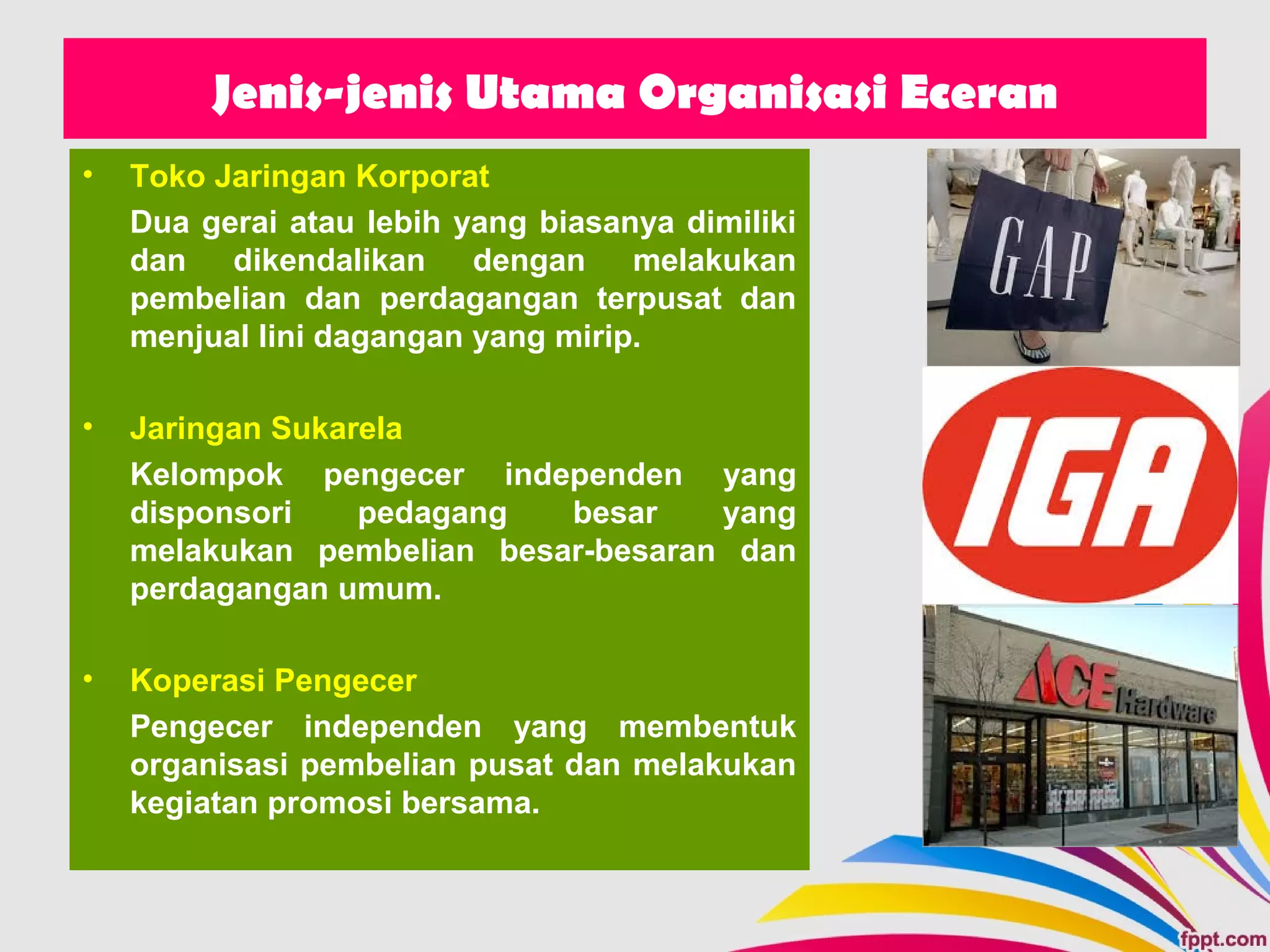 Sistem Agribisnis: Pedagang eceran (Retail) | PPT