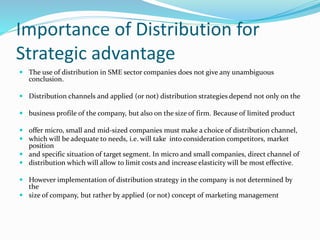 Retail and distribution management | PPTX