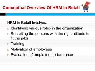 Retail and hr maa | PPT