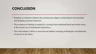 Retailing management: Evolution of RETAILING | PPT