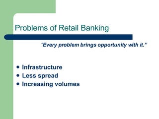 Retail Banking | PPT