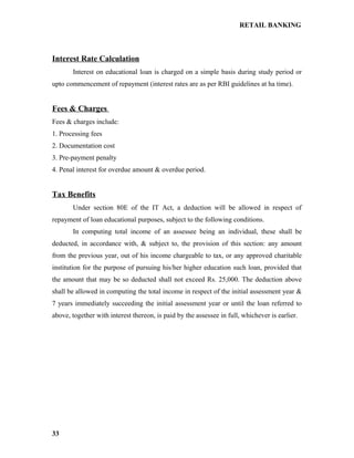 Retail banking | PDF