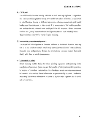 Retail banking | PDF