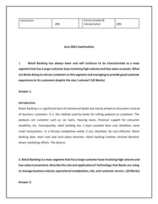 Retail banking | DOC