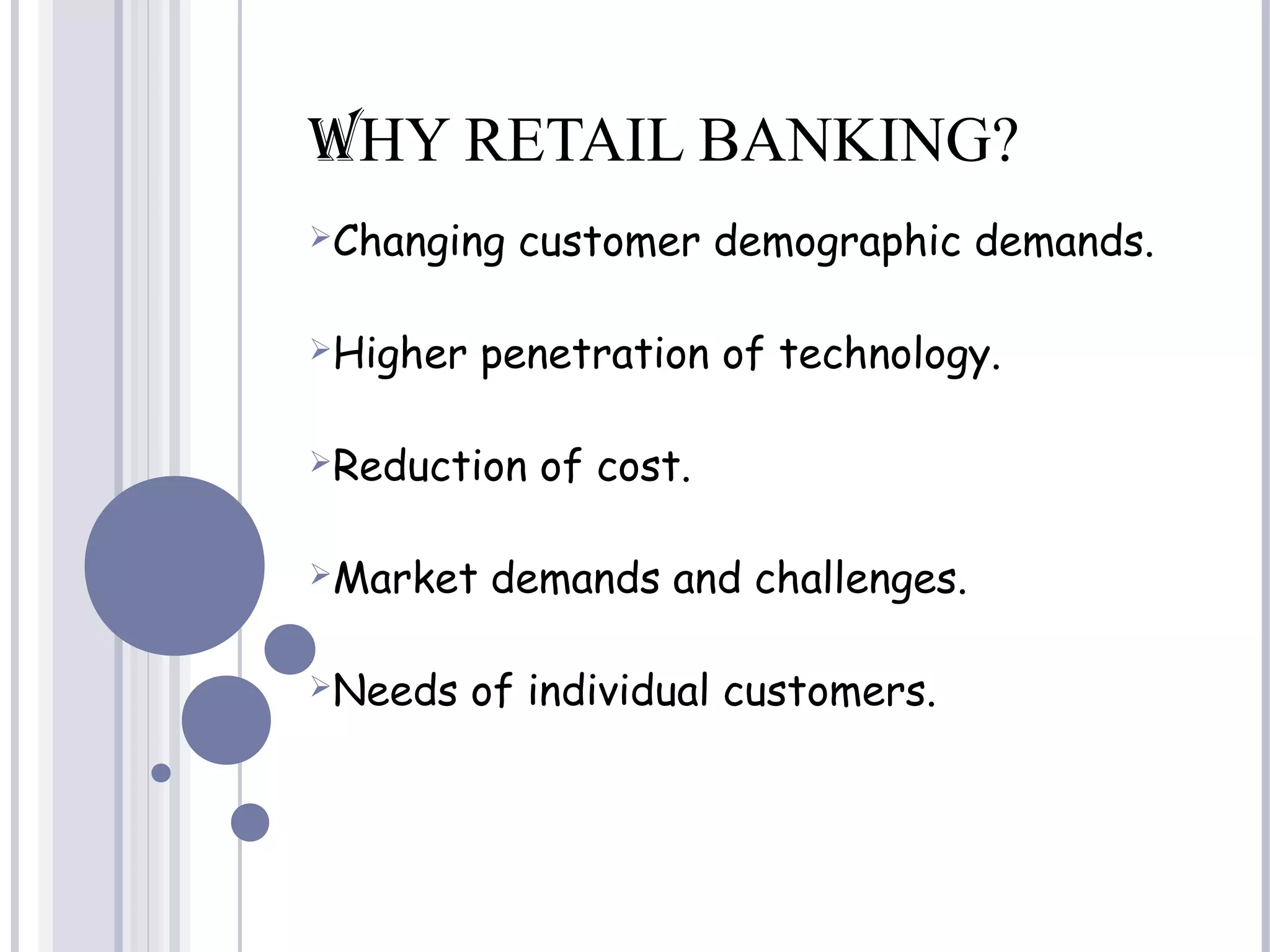 Retail banking | PPT