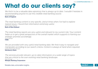 Retail Banking Portfolio | PPT