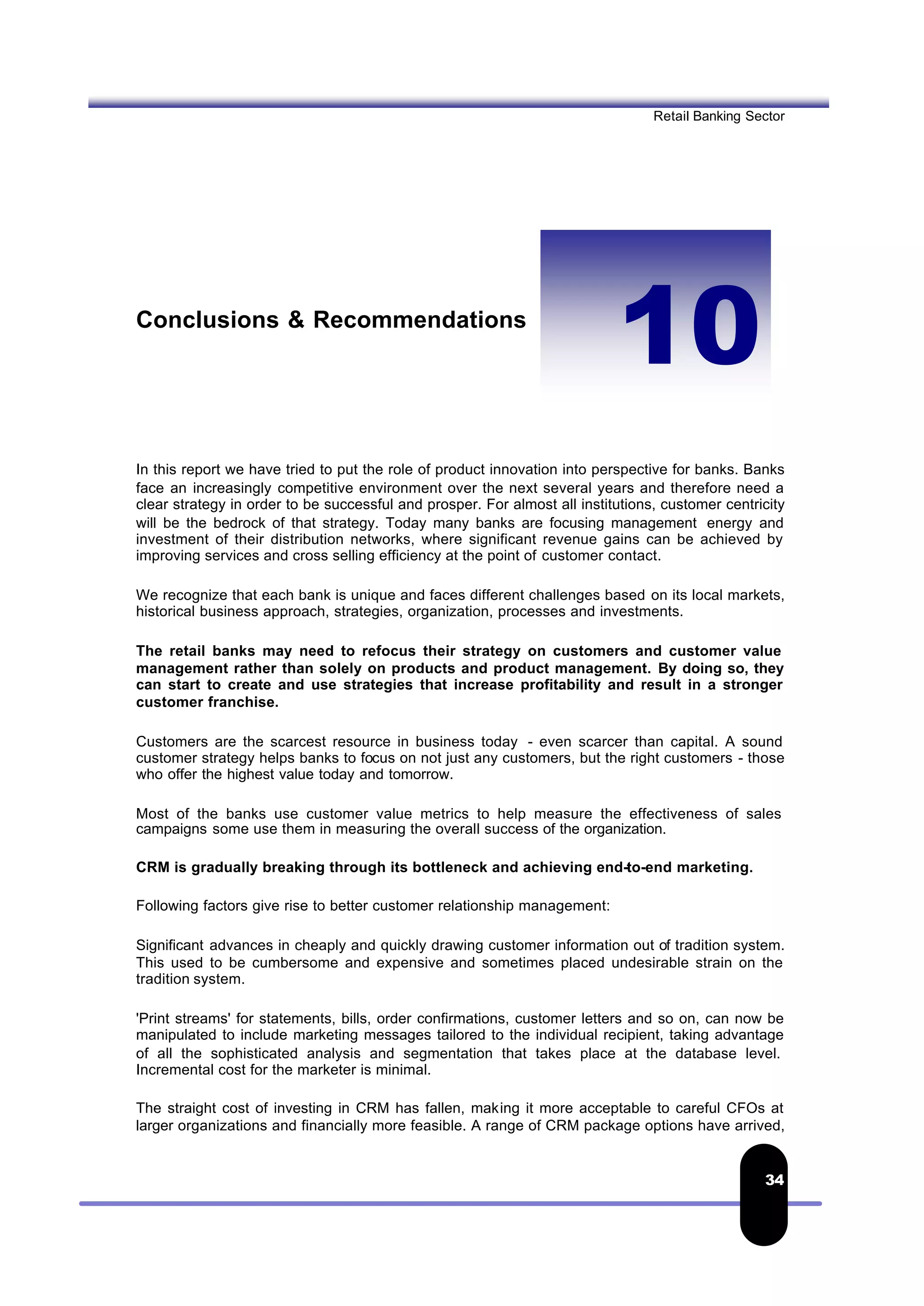 Retail Banking Strategy | PDF