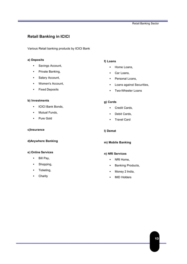 Retail Banking Strategy | PDF | Business Banking & Finance | Business