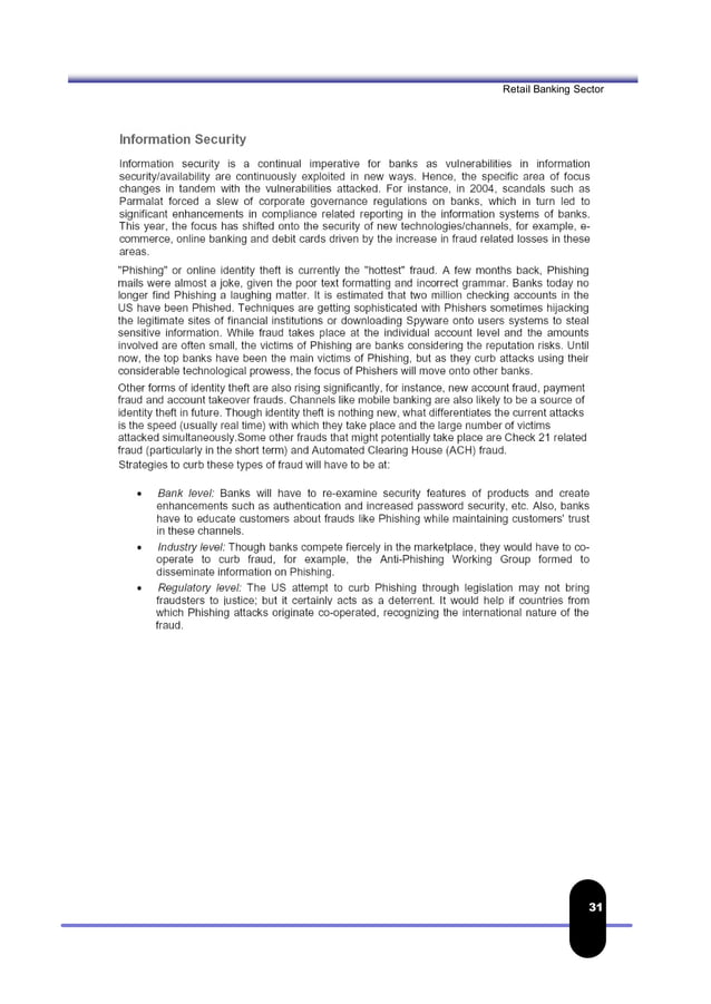 Retail Banking Strategy | PDF | Business Banking & Finance | Business