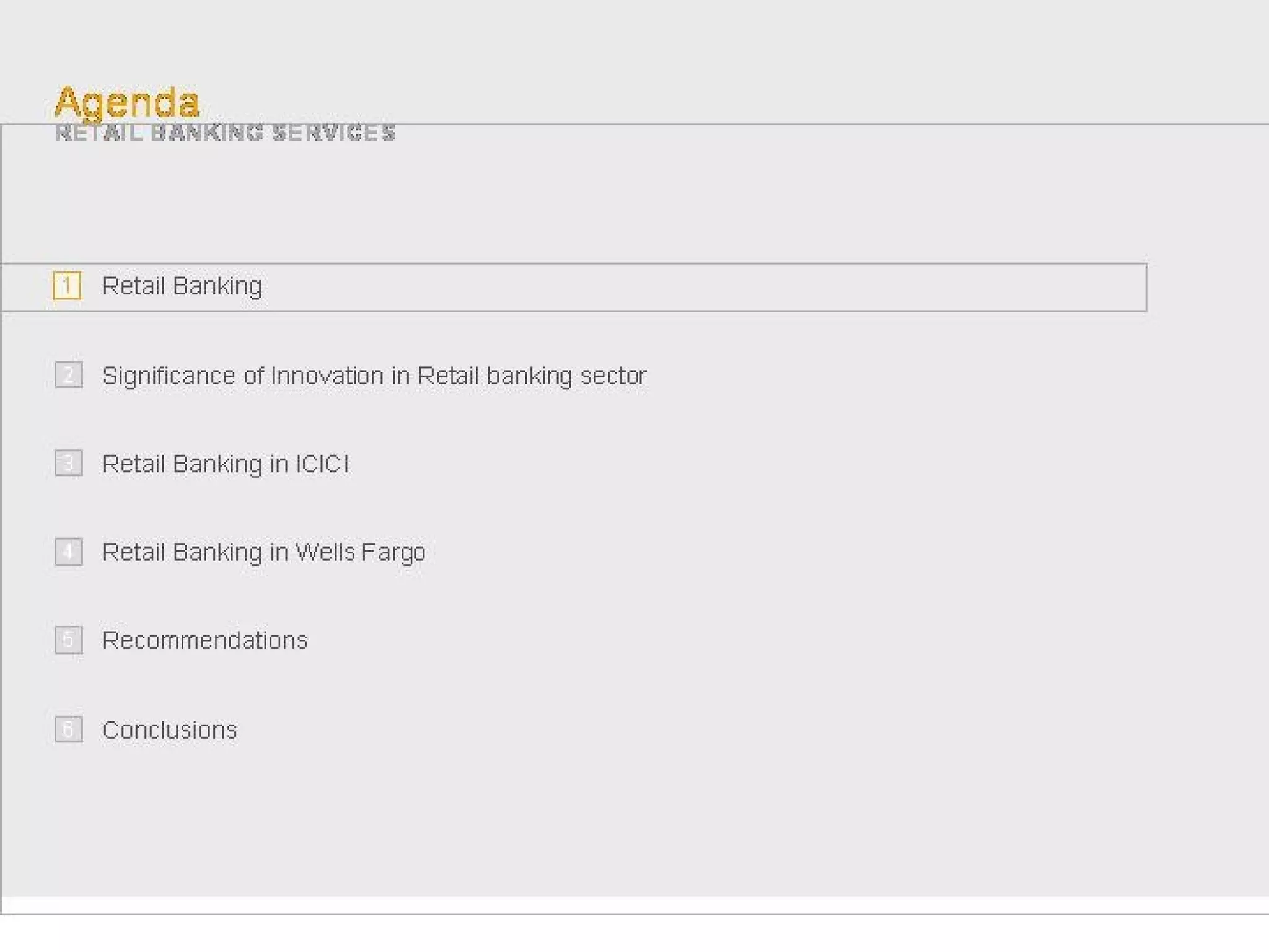 Retail Banking Strategy | PPT