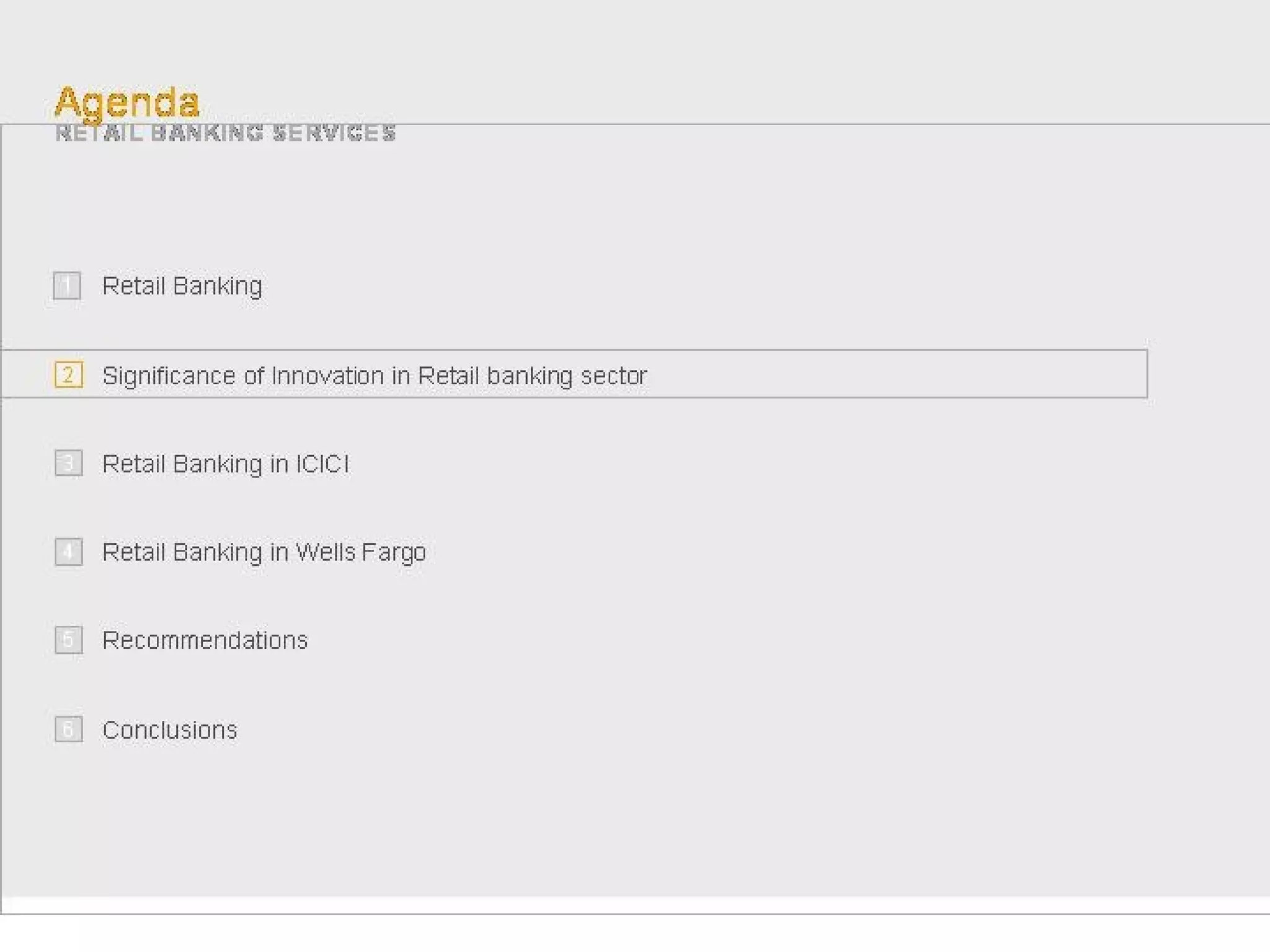 Retail Banking Strategy | PPT