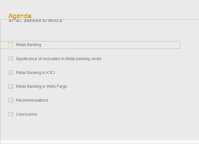 Retail Banking Strategy | PPT