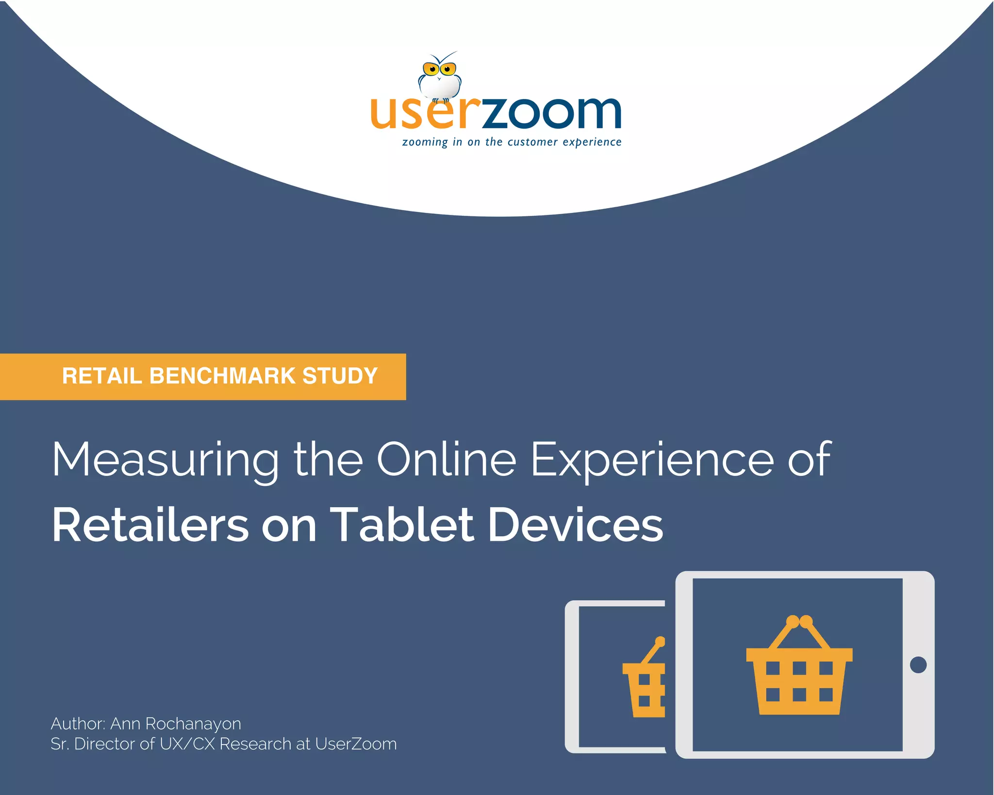 Quick Look - Retail Benchmark Report | UserZoom | PDF