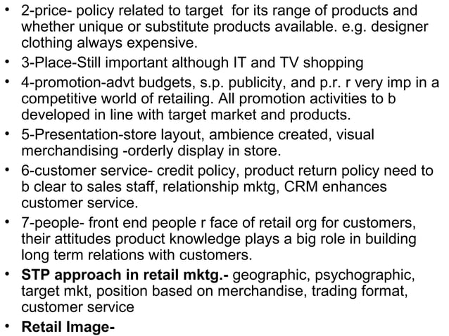 Retail communication | PPT | Retail Industry | Industries