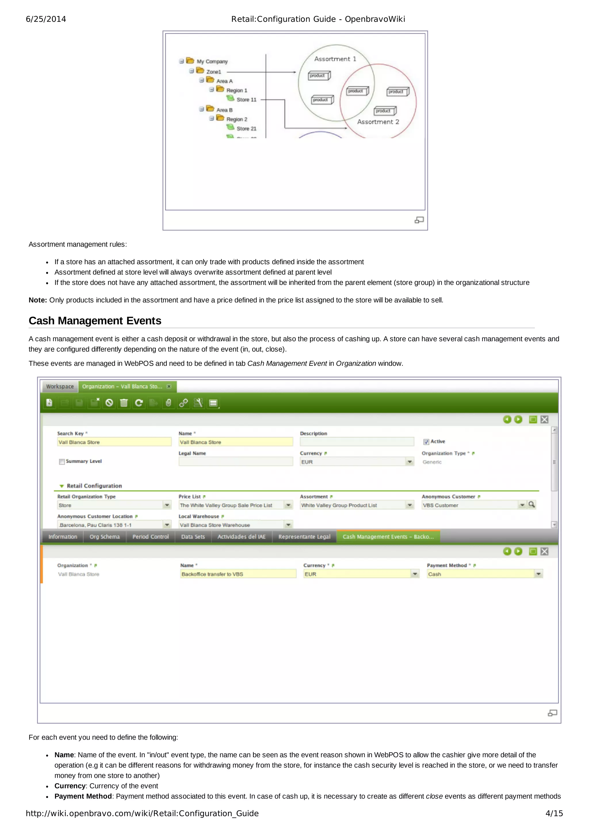 Retail configuration guide openbravo | PDF