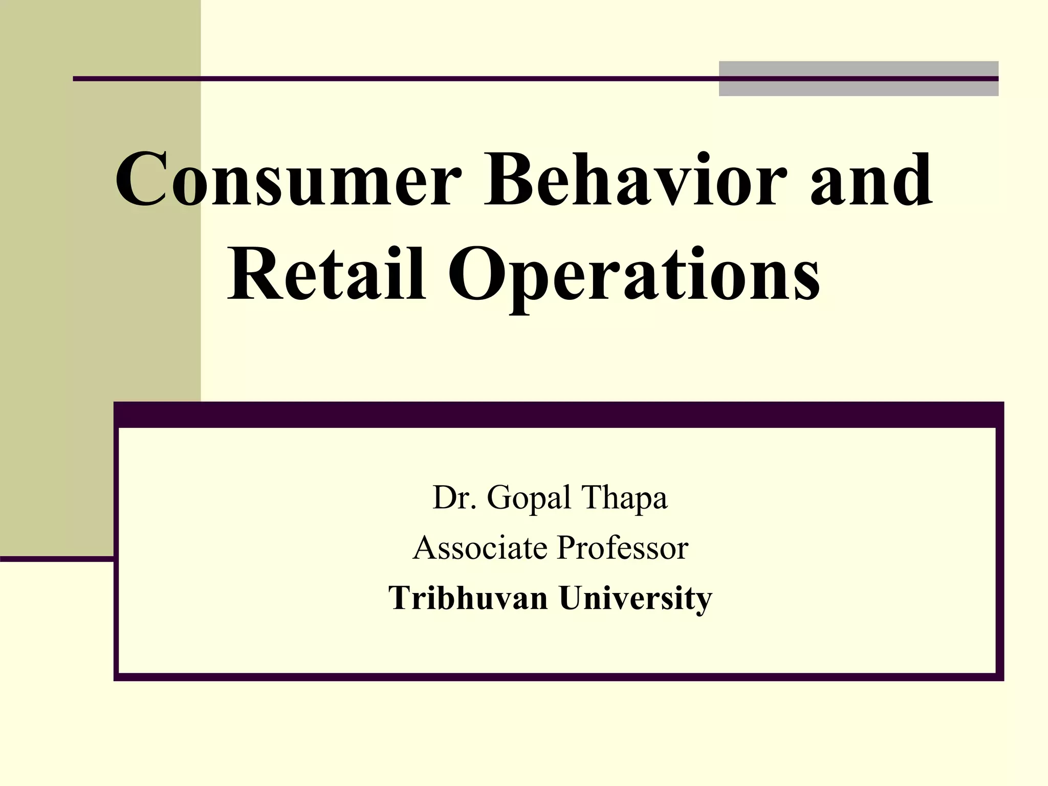 Retail Consumer Behavior.ppt