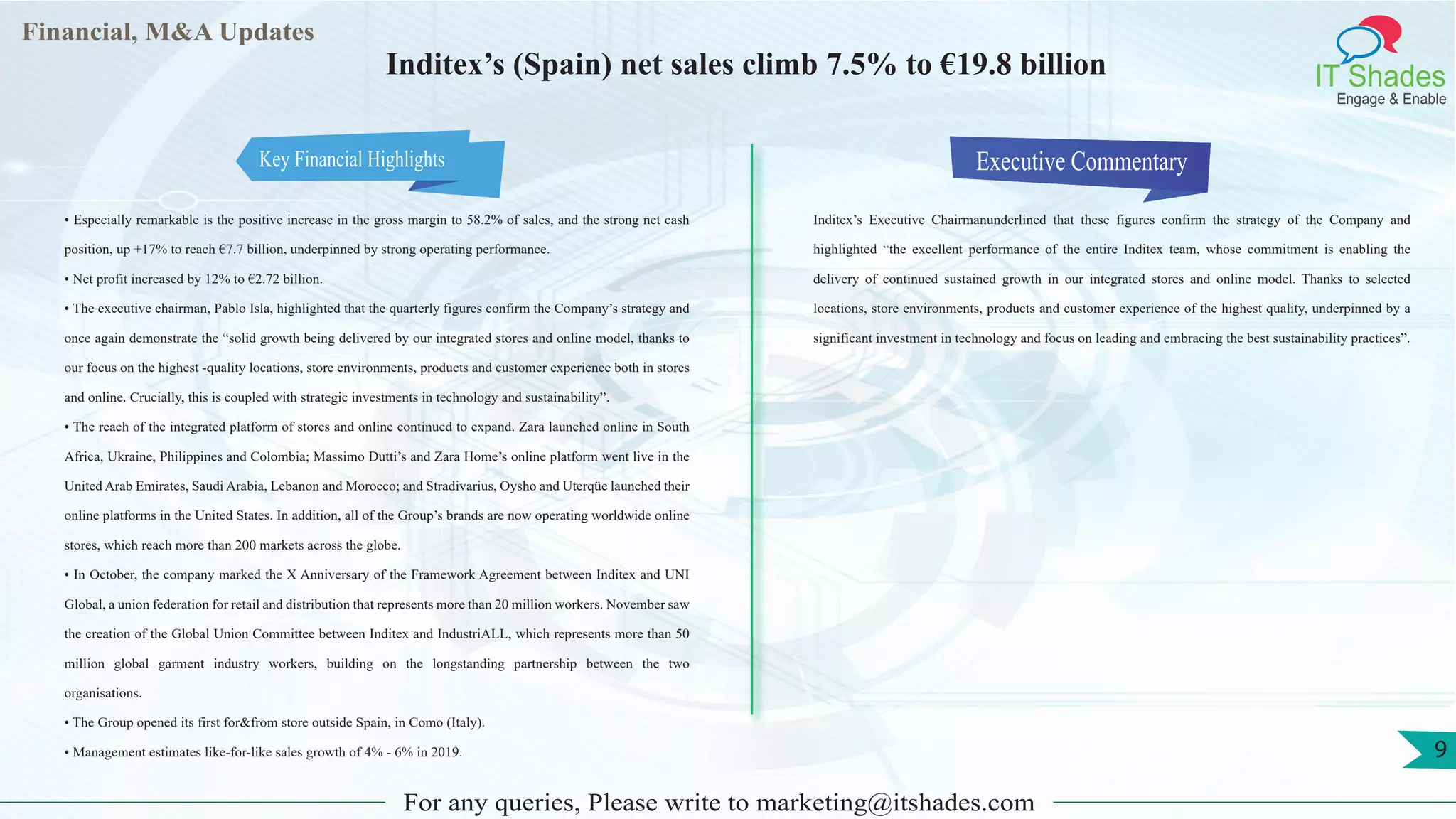 I-Bytes Retail & consumer Goods Industry | PPT