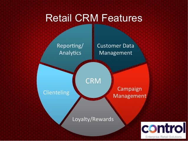 Retail CRM Software Solutions For The Retail Trade By Control ERP