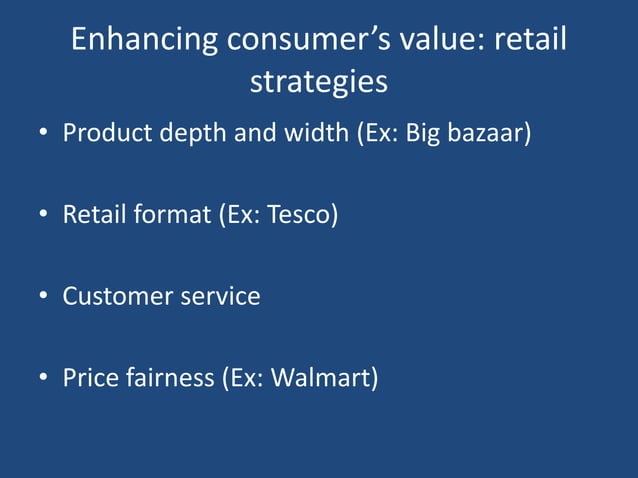 Retail customer - demographic and value based factors | PPTX