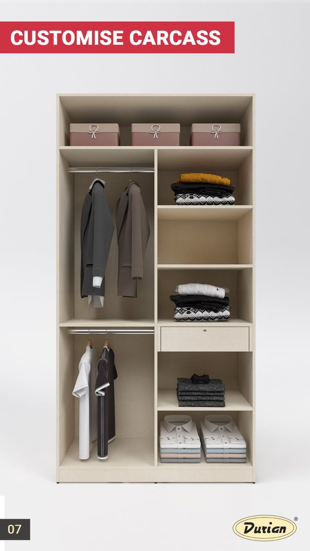 Retail customised wardrobes by Durian | PDF