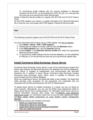 Dynamics Ax Retail Installation Vijay Sharma | PDF