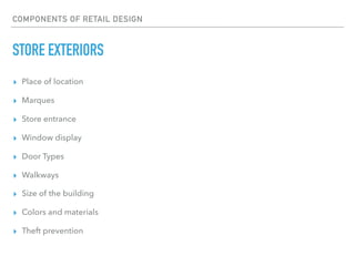 Retail design - An Overview | PDF