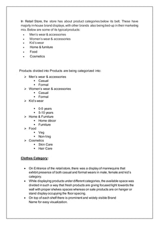 Retail design layout | PDF