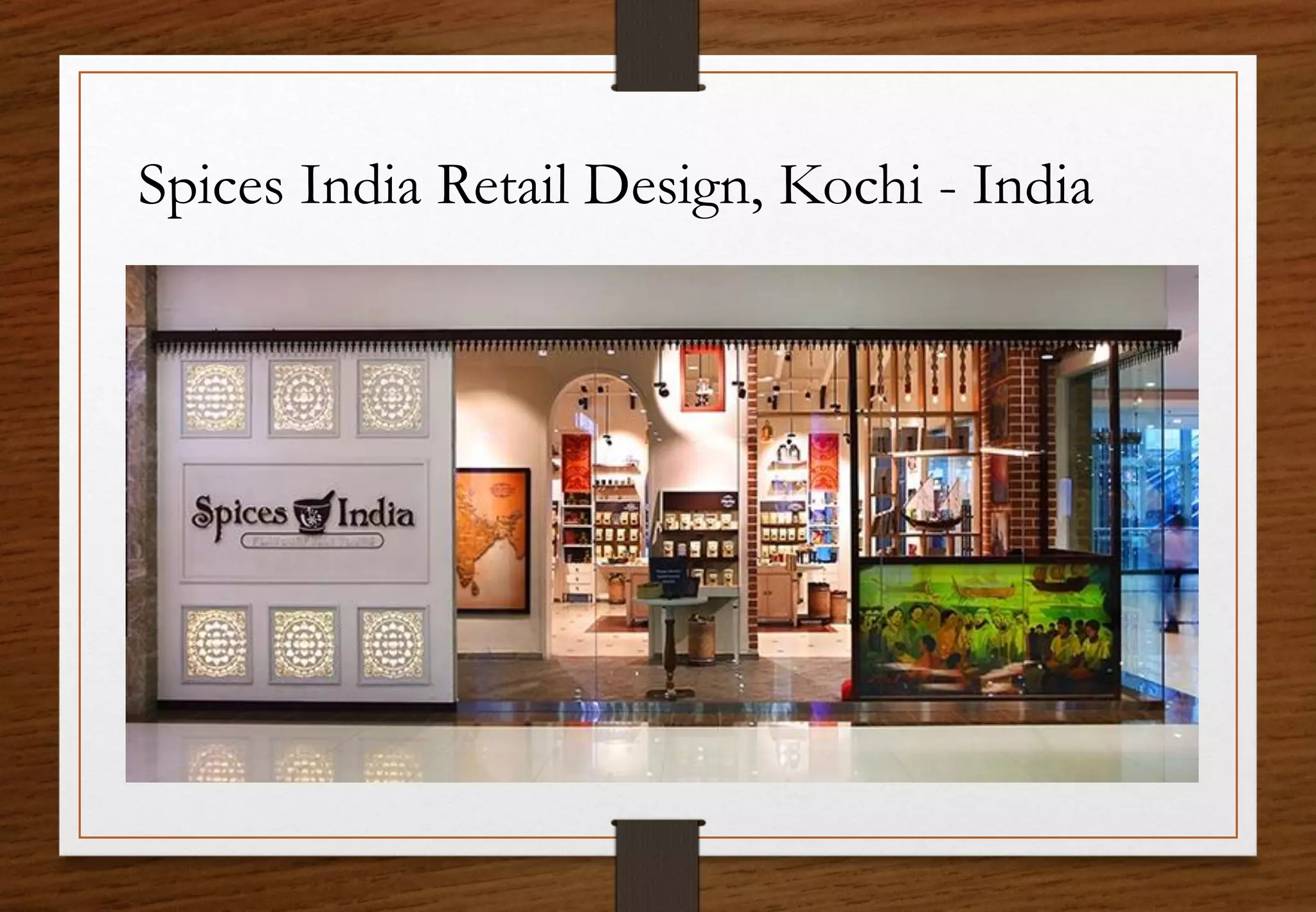 Retail design protfolio by bharat jeswani | PPT