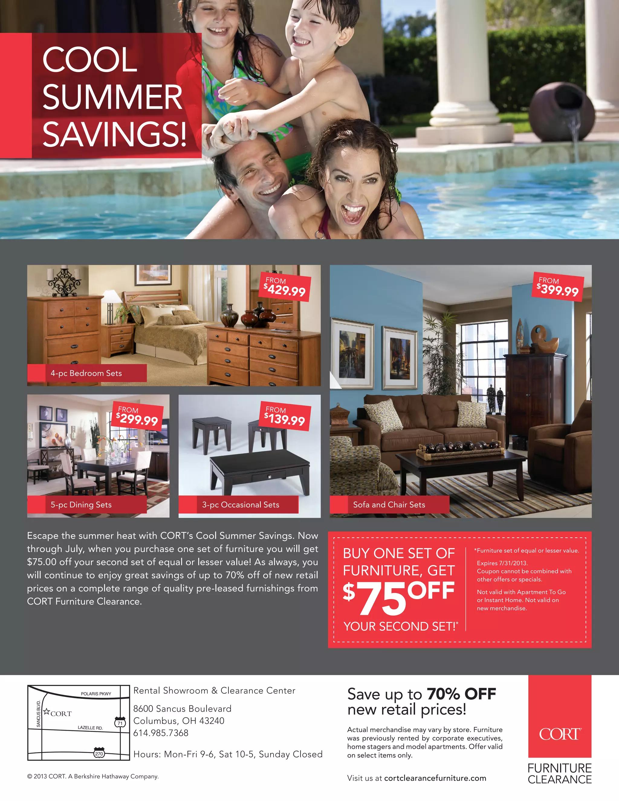 CORT Clearance Center Discount Flyer | PDF