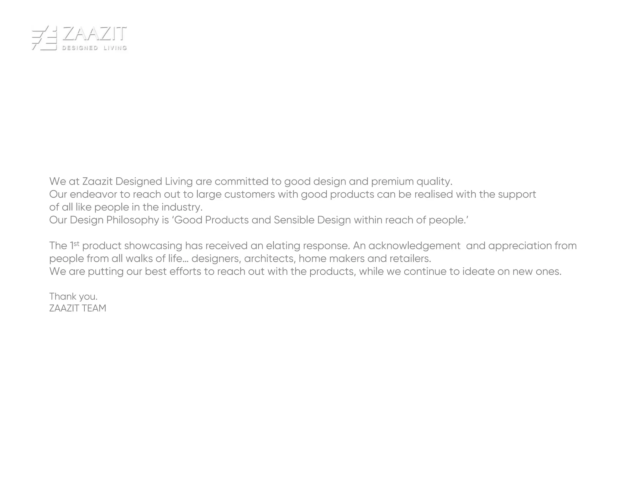 Retail display proposal zaazit | PPT