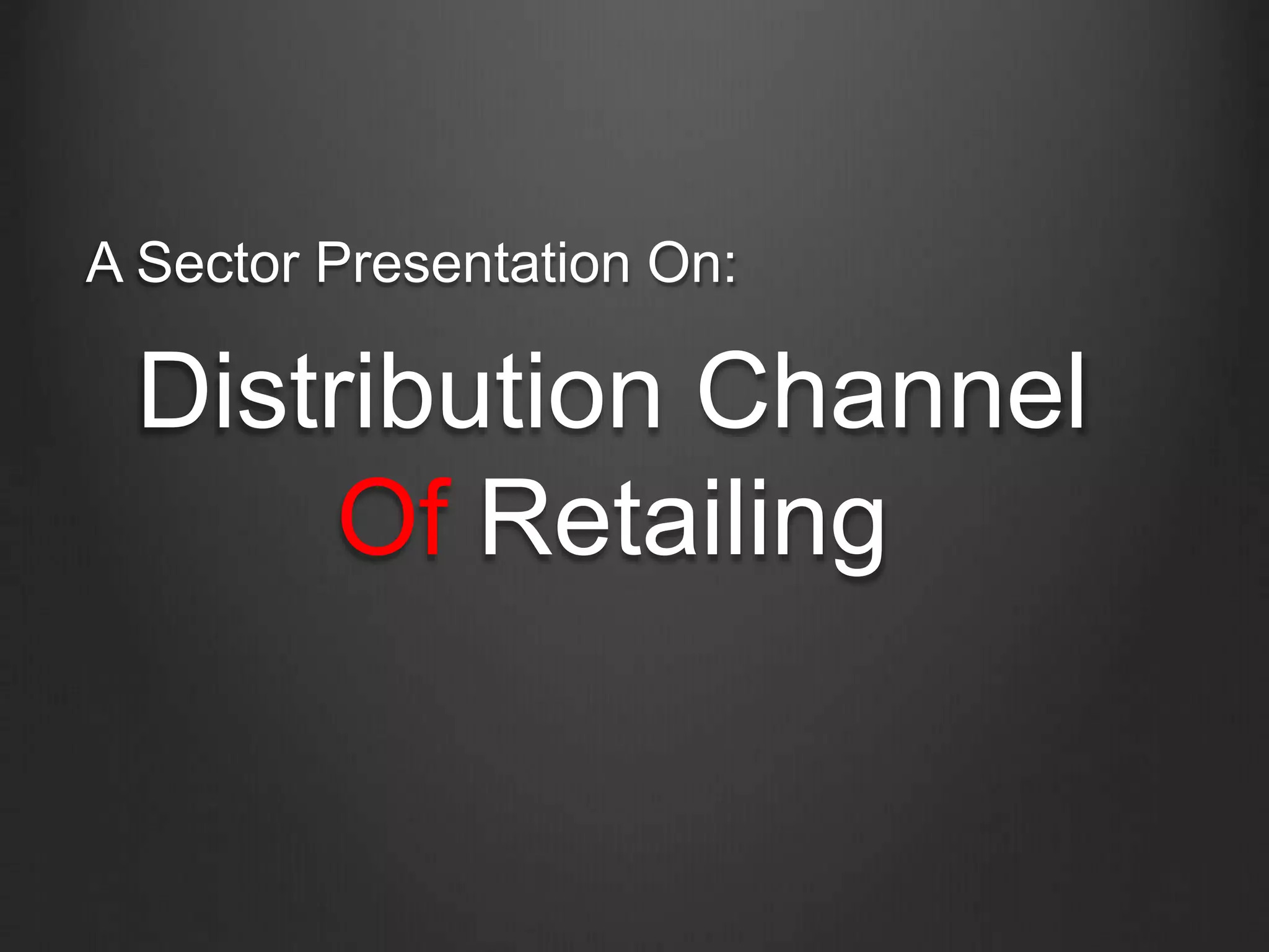 Retail distribution channel dettol | PPTX
