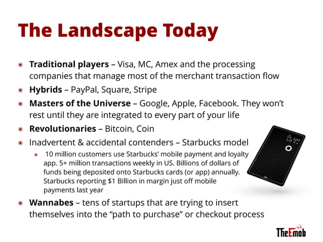 Payments Landscape: A Merchants Perspective - Presentation at Payments ...