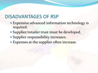 Retailer supplier partnerships final ppt | PDF