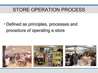 Store Operation Process | PPT