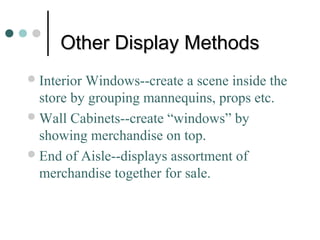 Retail floor & display management retail displays | PPT