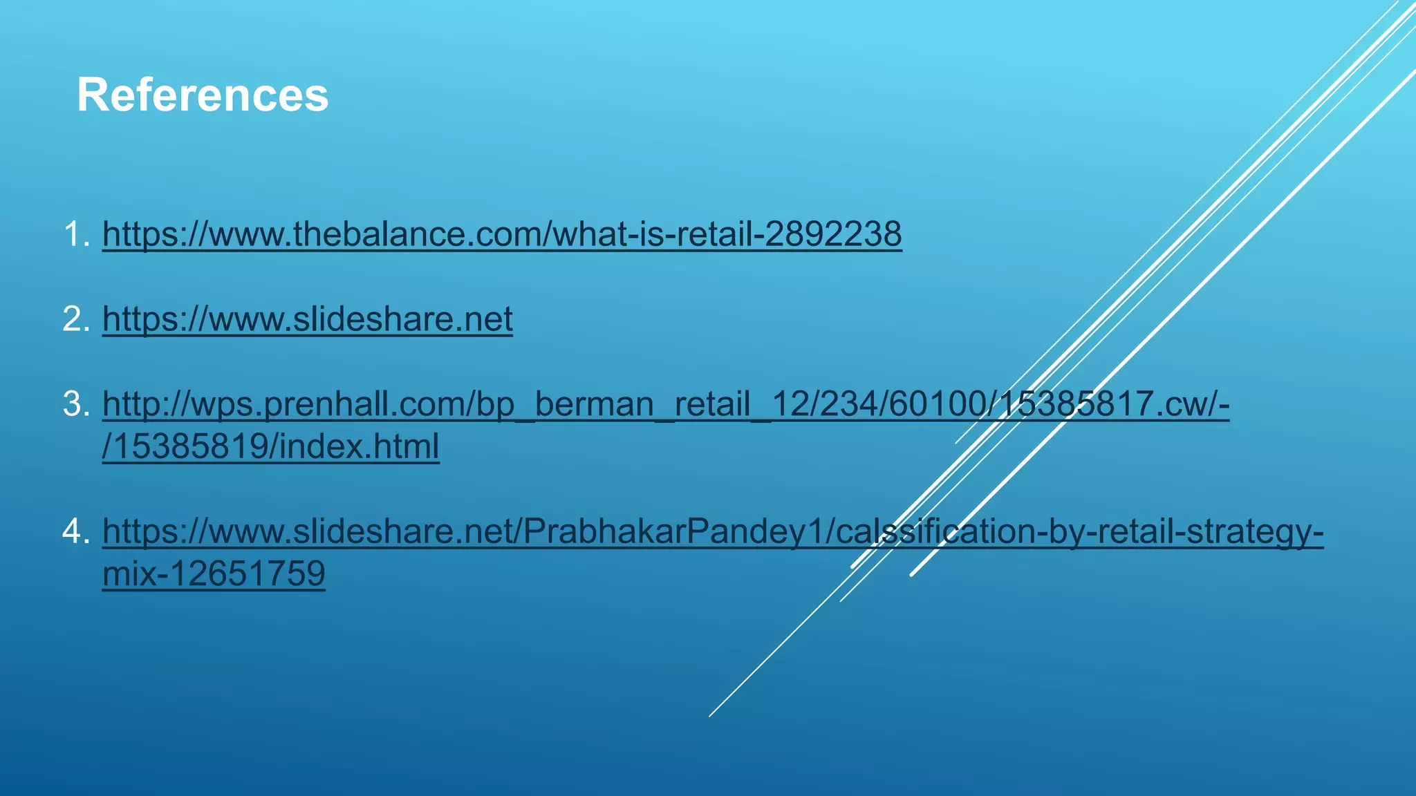 Food oriented store based retail | PPTX