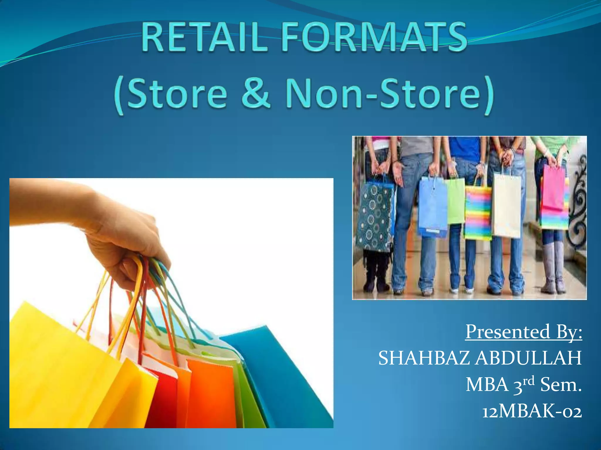 Retail format | PPTX