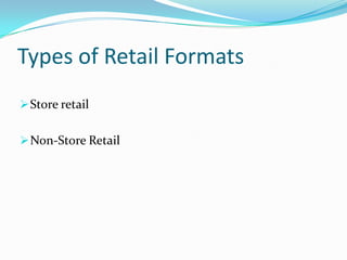 Retail format | PPTX