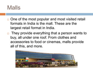 Retail formats | PPTX