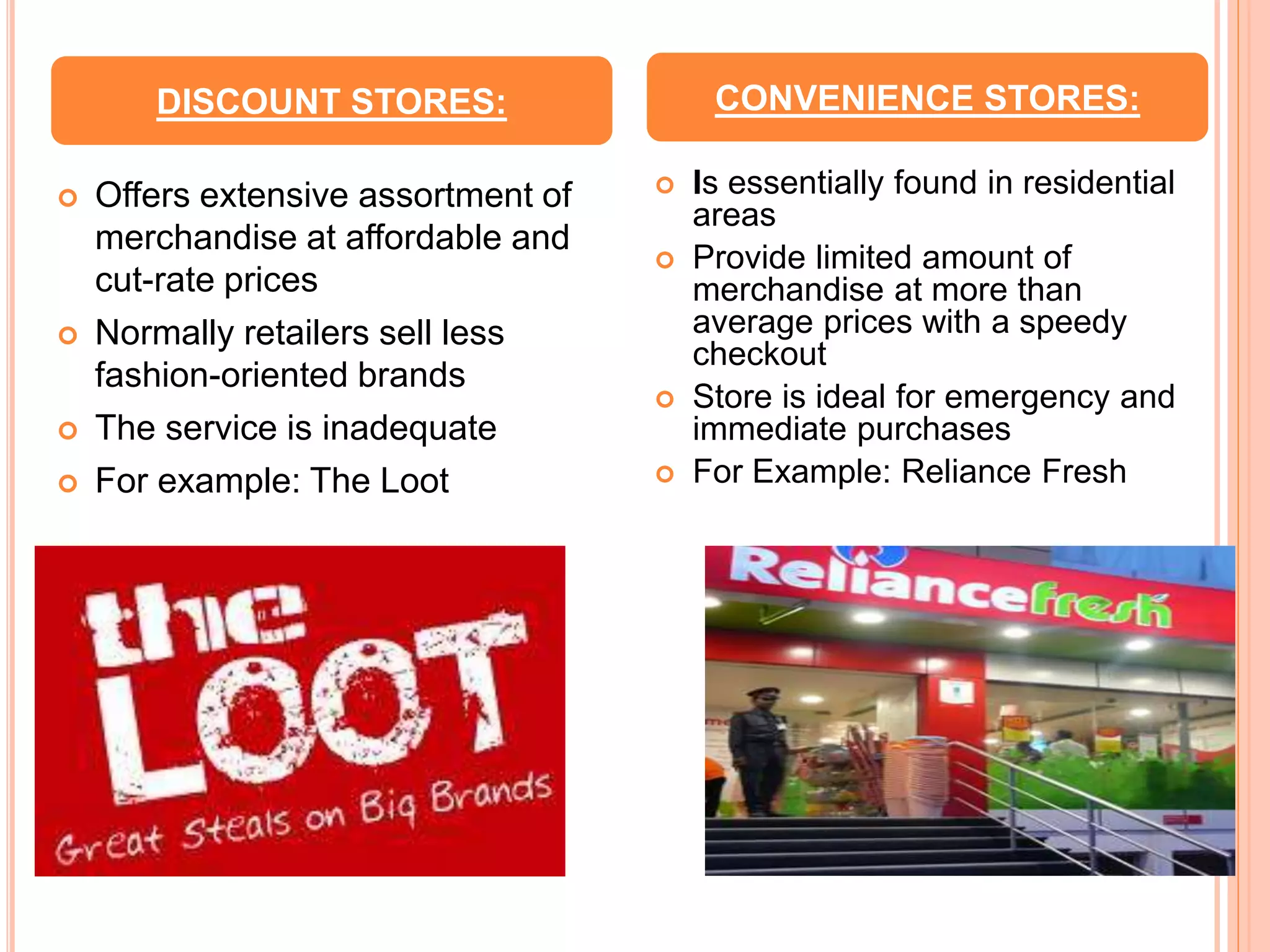 Retail formats in india | PPTX