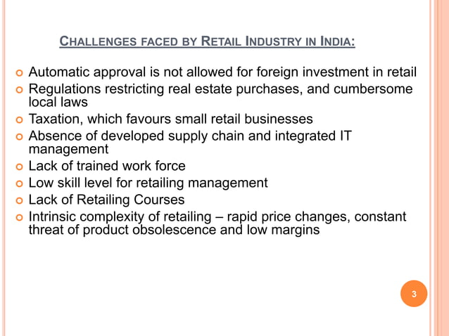 Retail formats in india | PPTX | Malls & Shopping Centers | Attractions