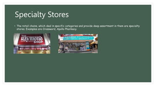 Retail Formats in India.pptx | Retail Industry | Industries