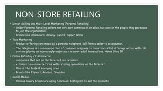 Retail Formats in India.pptx | Retail Industry | Industries