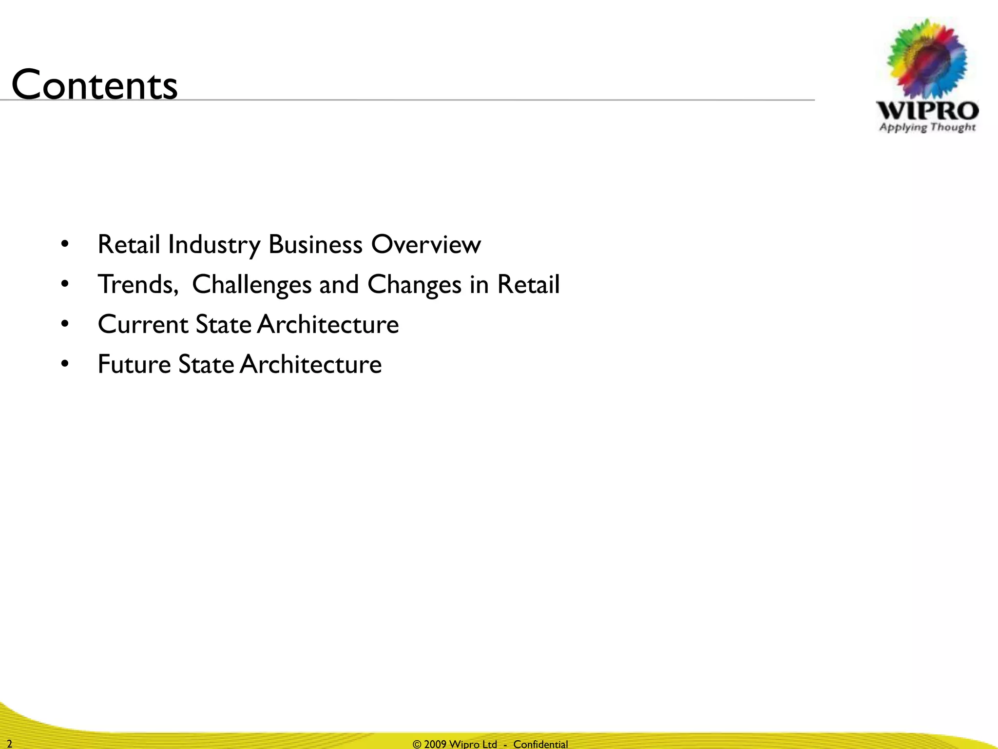 Retail Industry Enterprise Architecture Review | PDF