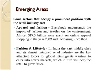 Retail industry analysis | PPT